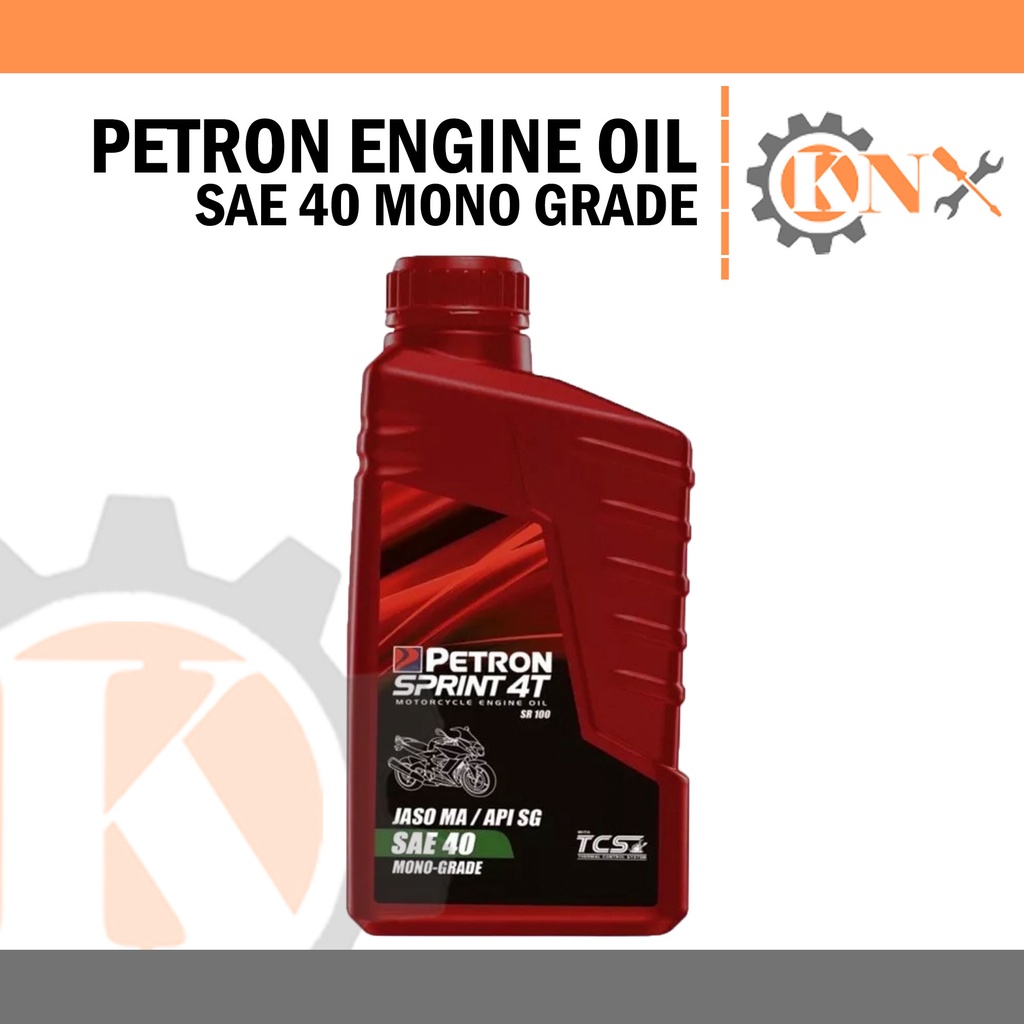 Petron Sprint 4T SR100 Monograde Motorcycle Oil SAE 40 (1 Liter) SR450 MULTI GRADE 1L | Shopee ...