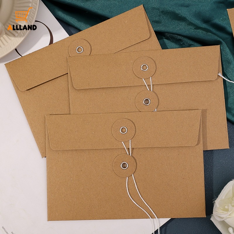 Vintage Brown Kraft Paper Envelope/ Invitations Greeting Cards Letter ...