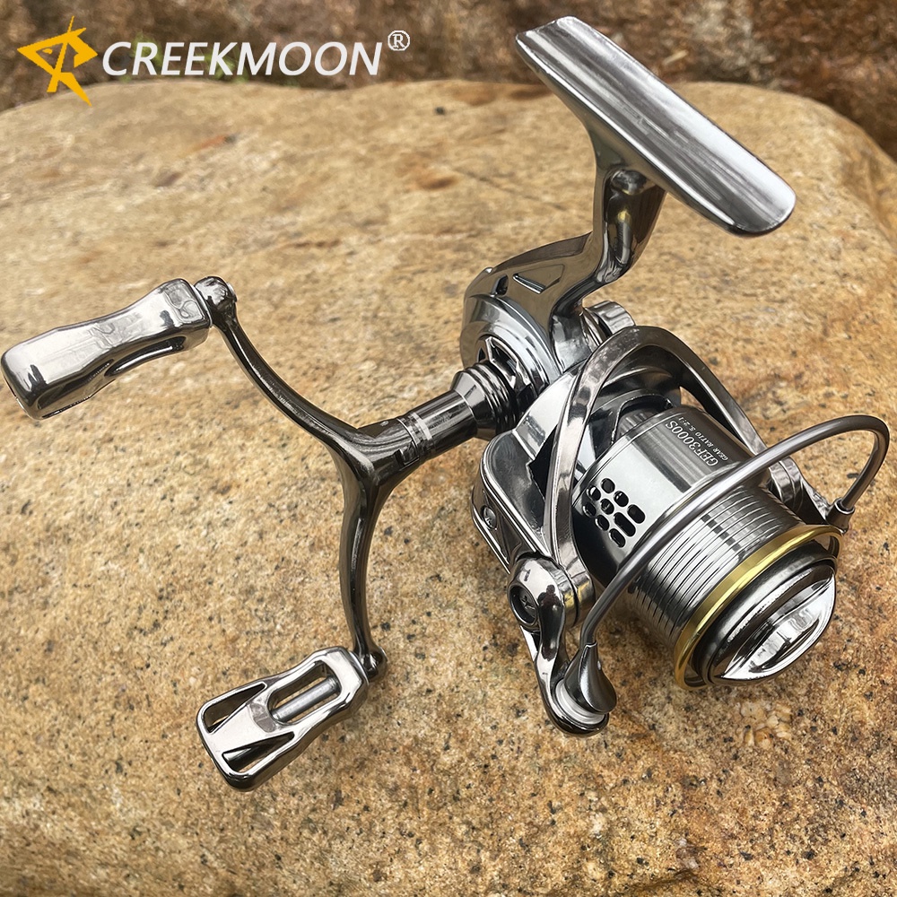 Shallow Spool 2000s 3000s Double Grip Reel Spincasting Reel UL Fishing ...