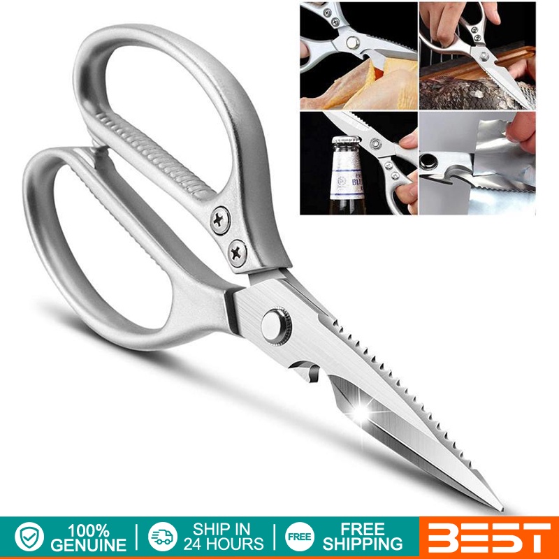 Multifunctional Kitchen Scissor Stainless Steel Heavy Duty Bone Scissor ...