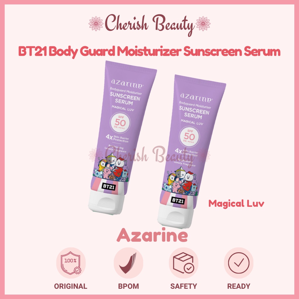 Azarine Bodyguard Moisturizer Sunscreen Serum Magical Luv BPOM azarin ...