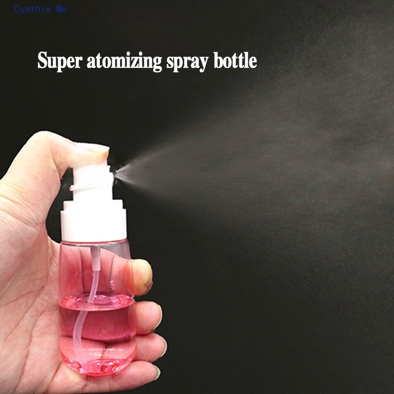 30ml/60ml/100ml Plastic Transparent Empty Spray Bottle Bottles for perfume alcohol | Shopee ...