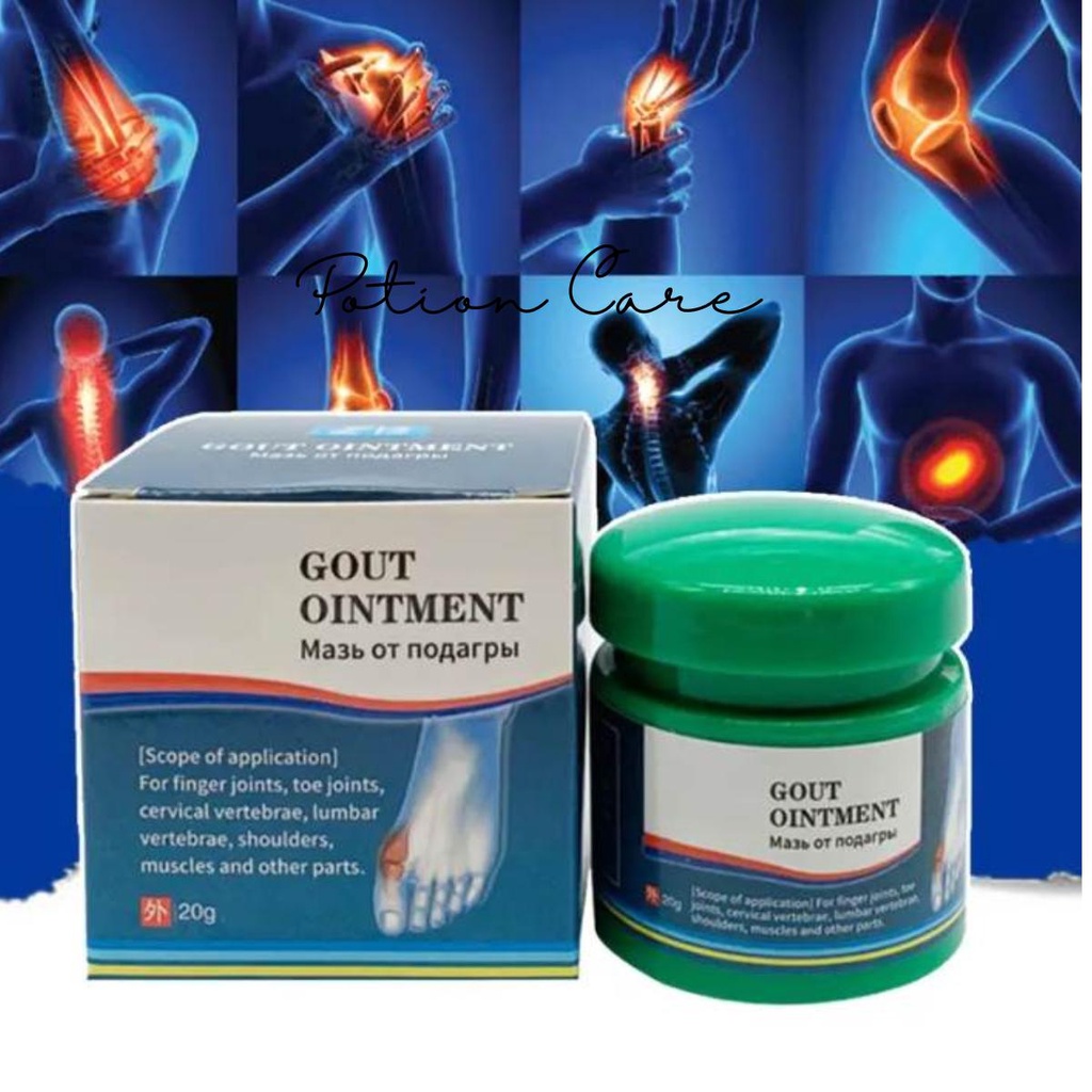 ORIGINAL Gout Treatment Pain Killer Cream Removes muscle joints ...