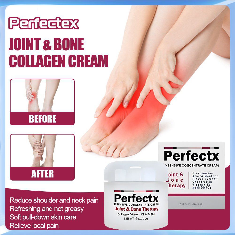 Perfectex Collagen Bone Collagen Repair Cream Rescue Care Care 30g Gout ...