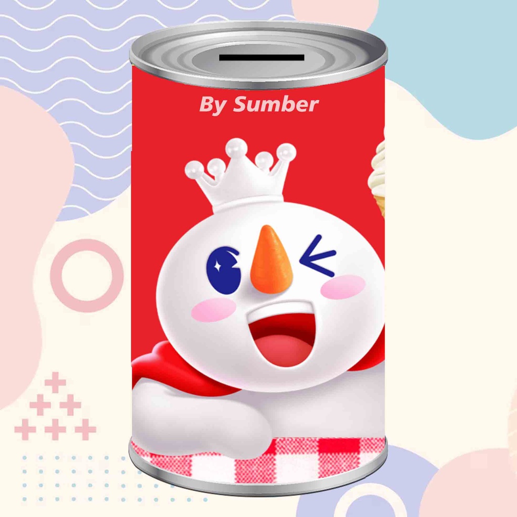 Target Permanent Piggy Bank Open Close SMALL Permanent MIXUE Character ...