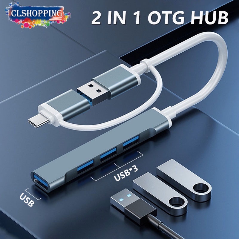 USB Type C Multi-Interface Extender, Type C HUB USB 3.0 OTG Computer ...