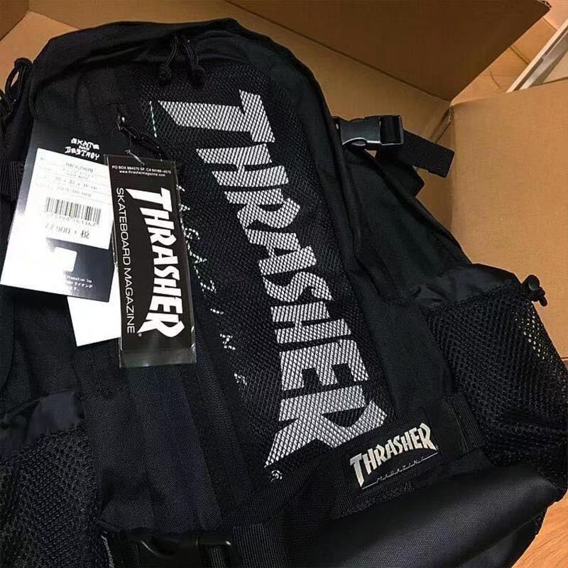 Outdoor Zone THRASHER Backpack Japanese Limited Hiking Skateboard Street Oxford Bag | Shopee ...