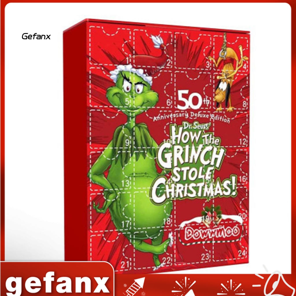 [Ge] Green Elf-themed Advent Calendar Compact Size Advent Calendar ...