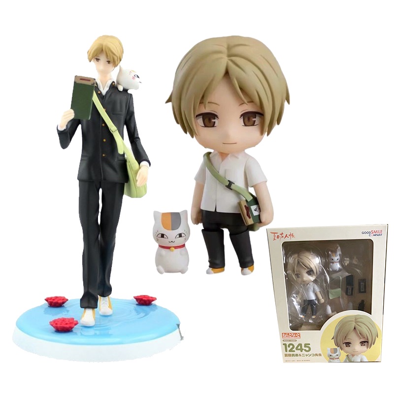 Nendoroid 1245 Natsume Yuujinchou Takashi Natsume Nyanko Sensei Madara ...