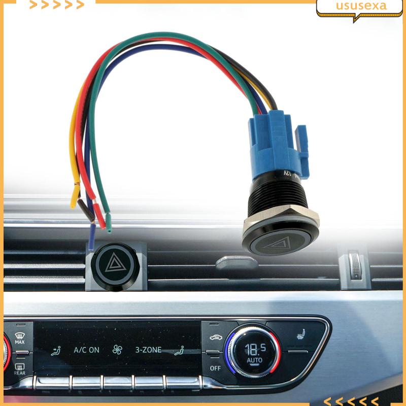 [Ususexa] Hazard Button 12V Car Vehicle Universal Warning Light Button ...