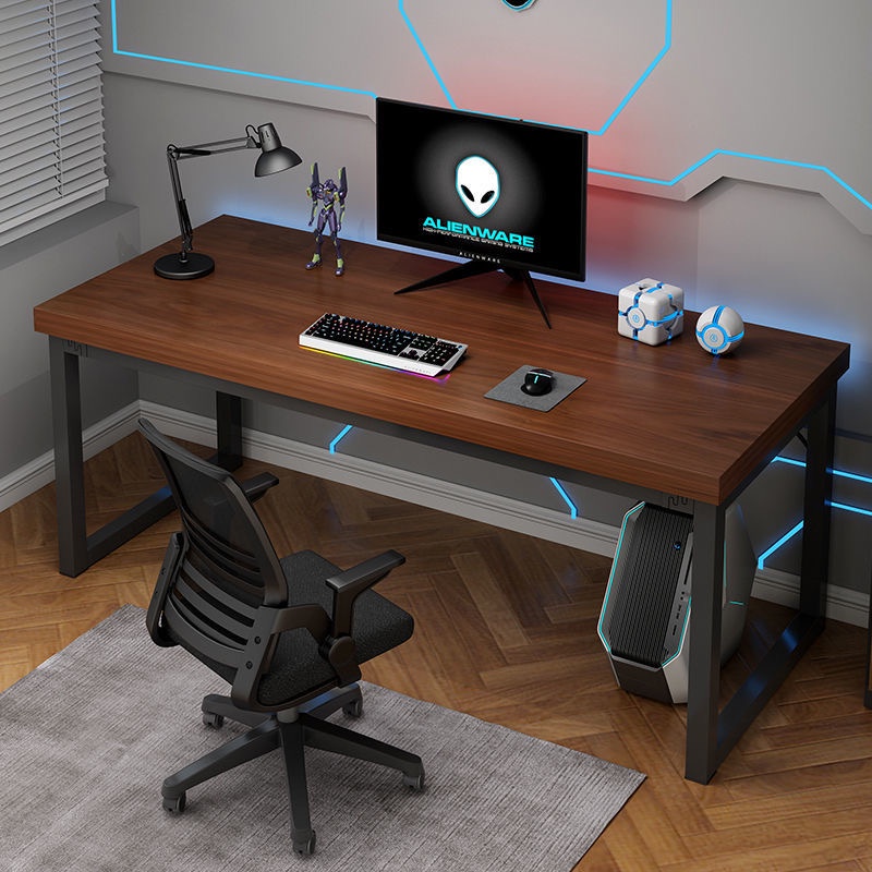 EXINHOME Computer Table 140/100/80CM Home Study Desk Company Office ...