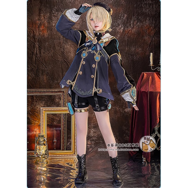 Presale Jimeng Genshin Impact cos Freminet Cosplay Anime character ...