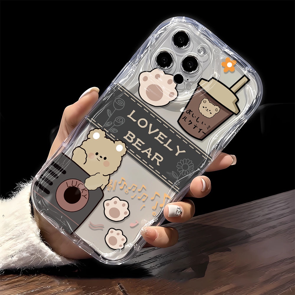 Little Bear Milk Tea Phone Case Xiaomi 13T/13T Pro 12 Lite POCO X3 NFC ...