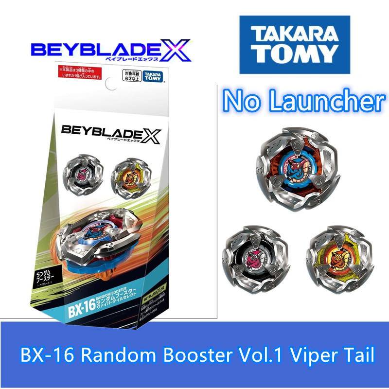 Takara Tomy Beyblade-X Bx-16 Random Booster Vol.1 Viper Tail (Whole Set - 3 Pcs) | Shopee ...