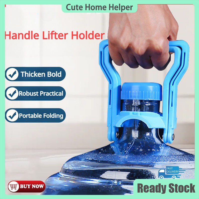 Gallon Water Container Lifter Holder Folding Lifter Bucket Handle ...