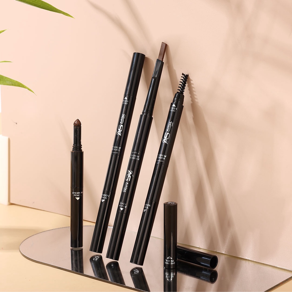 Ashley Shine 3 in 1 Eyebrow Pencil and Powder Long Lasting Eyebrow Gel ...