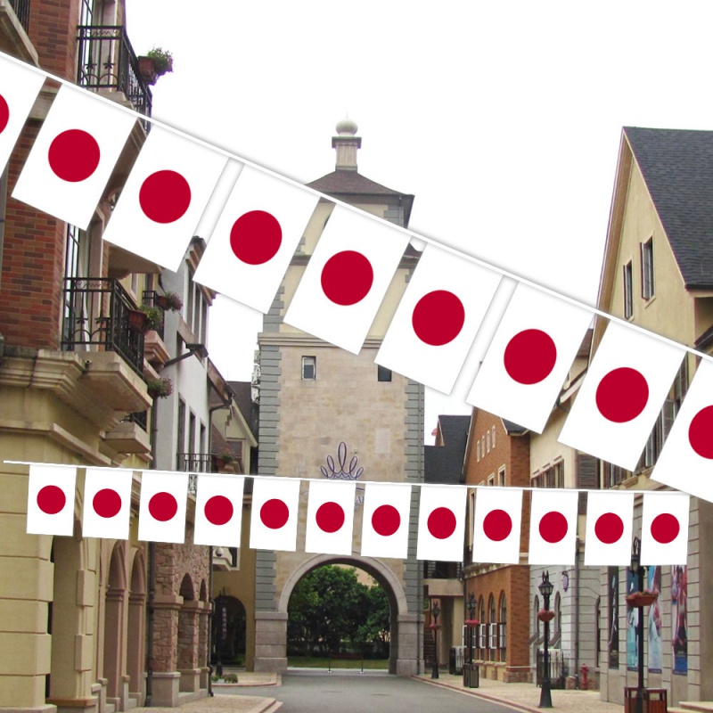 Japan Flag String Banner Japanese Hanging Bunting | Shopee Philippines
