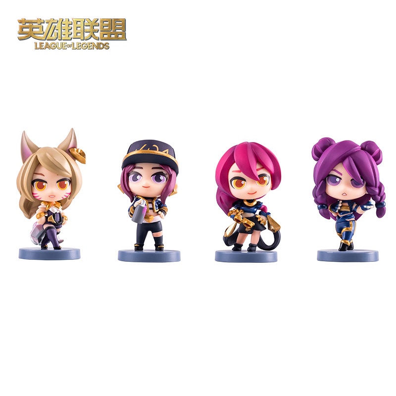 League of Legends Merchandise: Q Version KDA Girl Group Kasai Akali ...