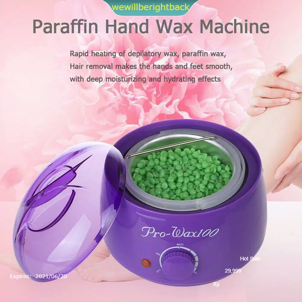 MESIN 500cc Paraffin Feather pro wax Warmer Machine salon spa wax ...