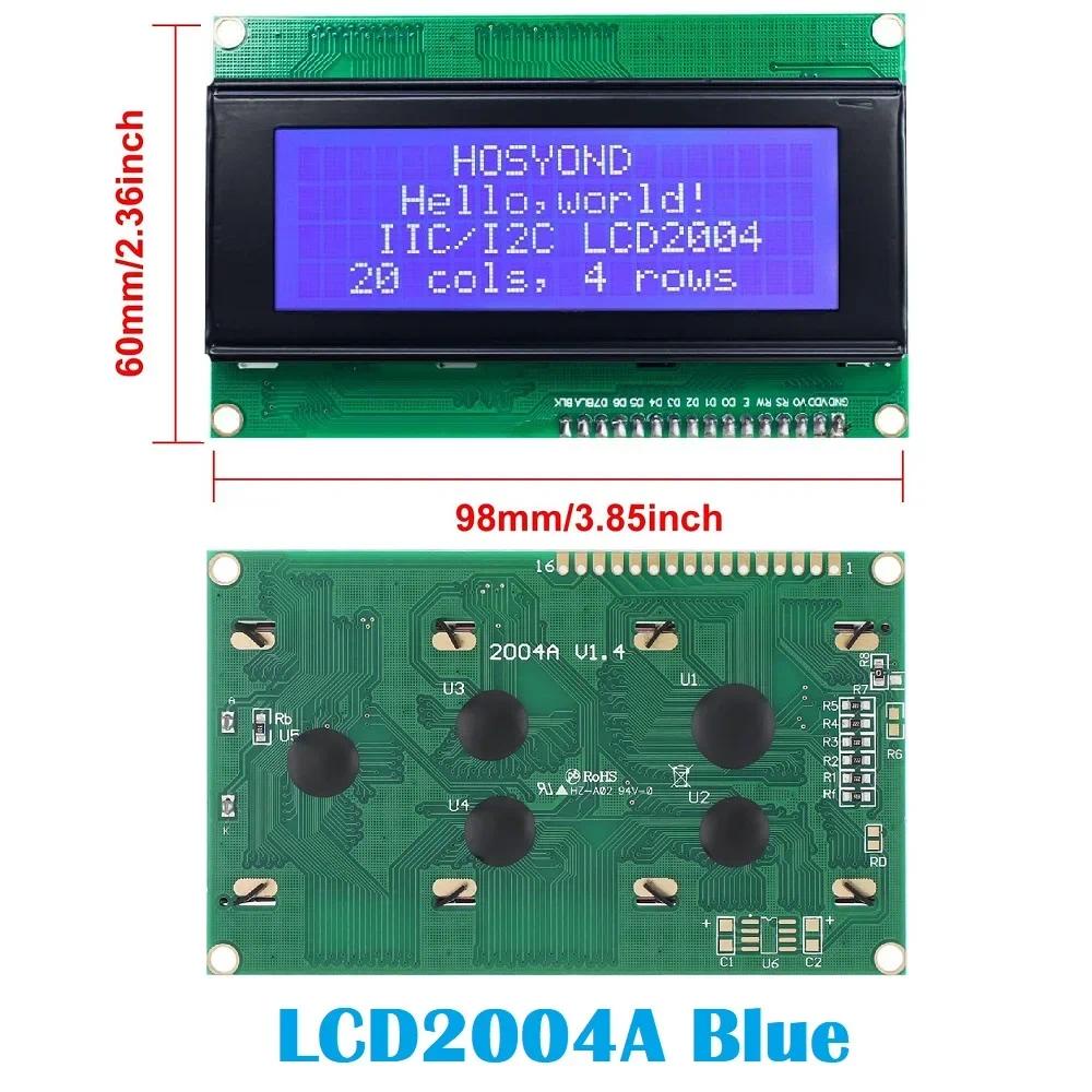 LCD Module LCD1602A 2004A 12864B 0802 16x2 20x4 Character LCD Display PCF8574 IIC I2C Interface ...