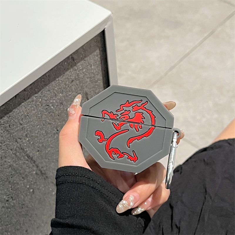 SONY WF-1000XM5 XM4 Earphone Case Red Dragon LOGO All-Inclusive ...