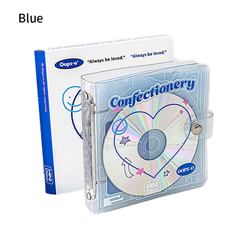 80 Pockets Retro CD Photocard Collect Book Kpop Idol Photo Album with ...