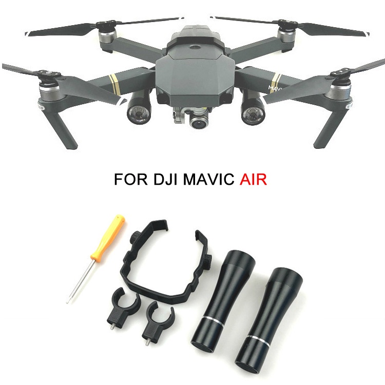 LED Headlight Spotlight Flashlight Flying Night Light For DJI Mavic Pro ...