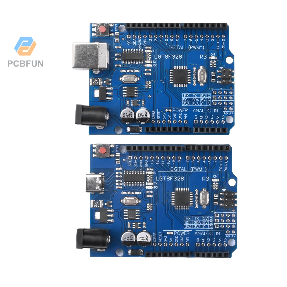 Pcbfun Arduino Lgt8f328p Uno R3 Development Board Replacement For Atmega328p Uno R3 Module For