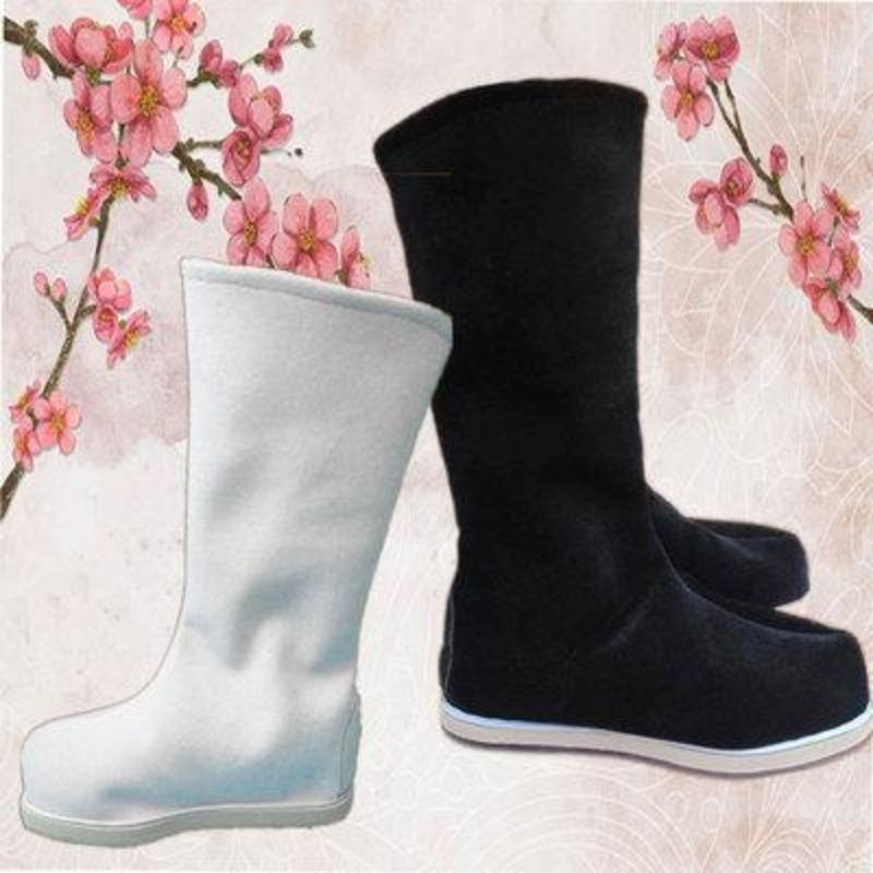 Ancient Costume Boots Men Hanfu Shoes Women Official Boots Wei Wuxian ...
