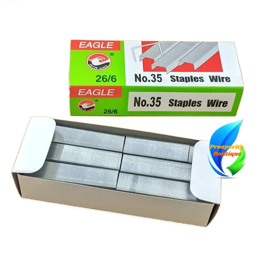 1box Big Staple Wire No.35 Staple Gun Refill Nail Guns Office School ...