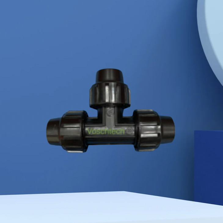 PE TEE COMPRESSION BLACK REDUCER FITTINGS | Shopee Philippines