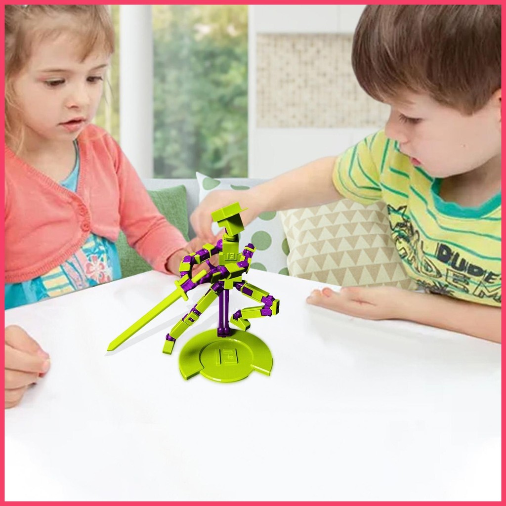 13 Action Figure Toy 3D Printed Robot Multi-Jointed Figures Portable ...