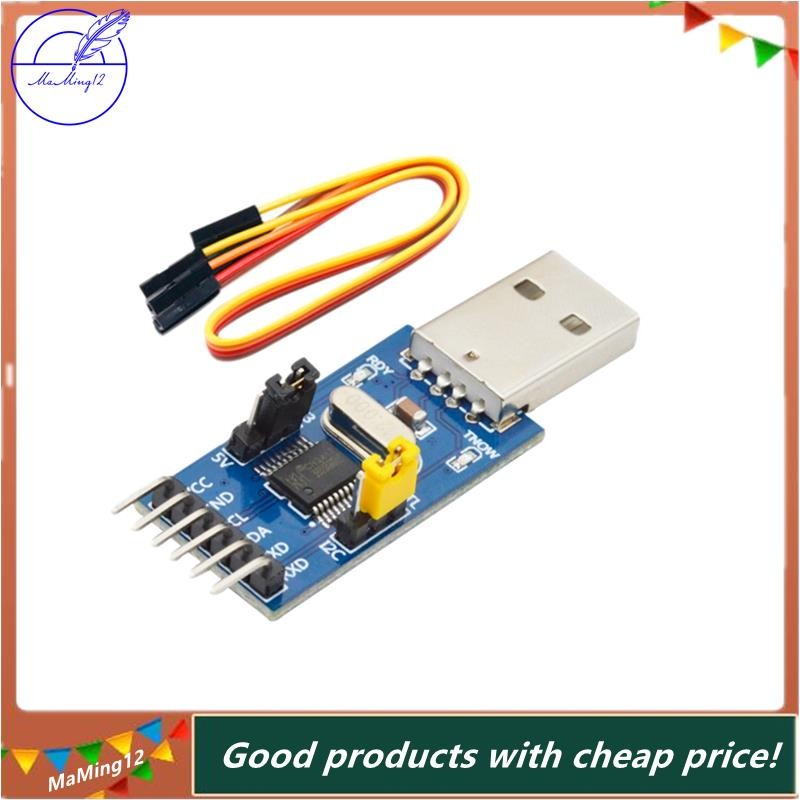 [MaMing] CH341T Two-In-One Module USB to I2C IIC UART USB to TTL Single-Chip Serial Port ...