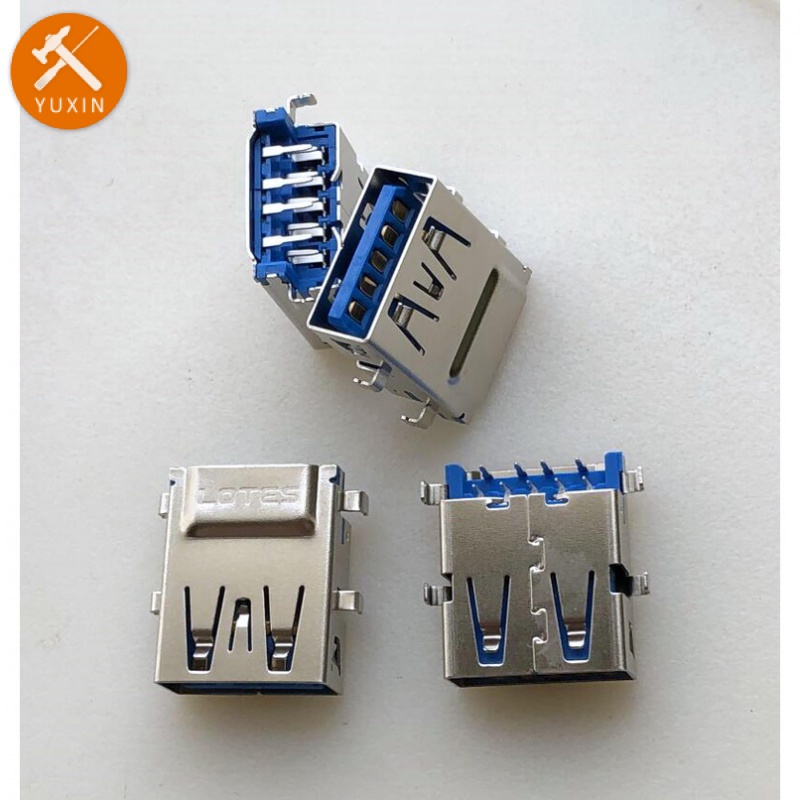 1pcs Original LOTES Laptop USB 3.0 Female Socket Data Transmission ...