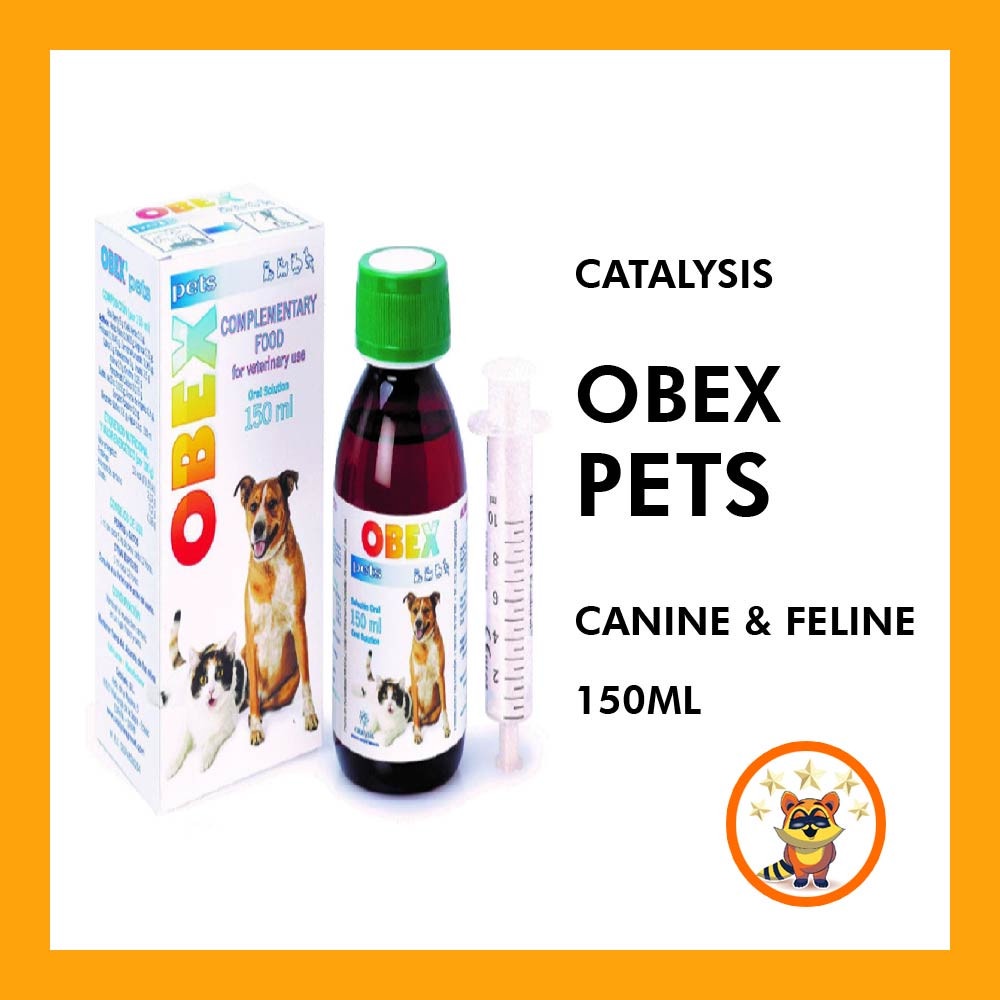 Catalysis Obex Pets Obesity Reduce Fat Canine Dog & Feline Cat Kucing ...