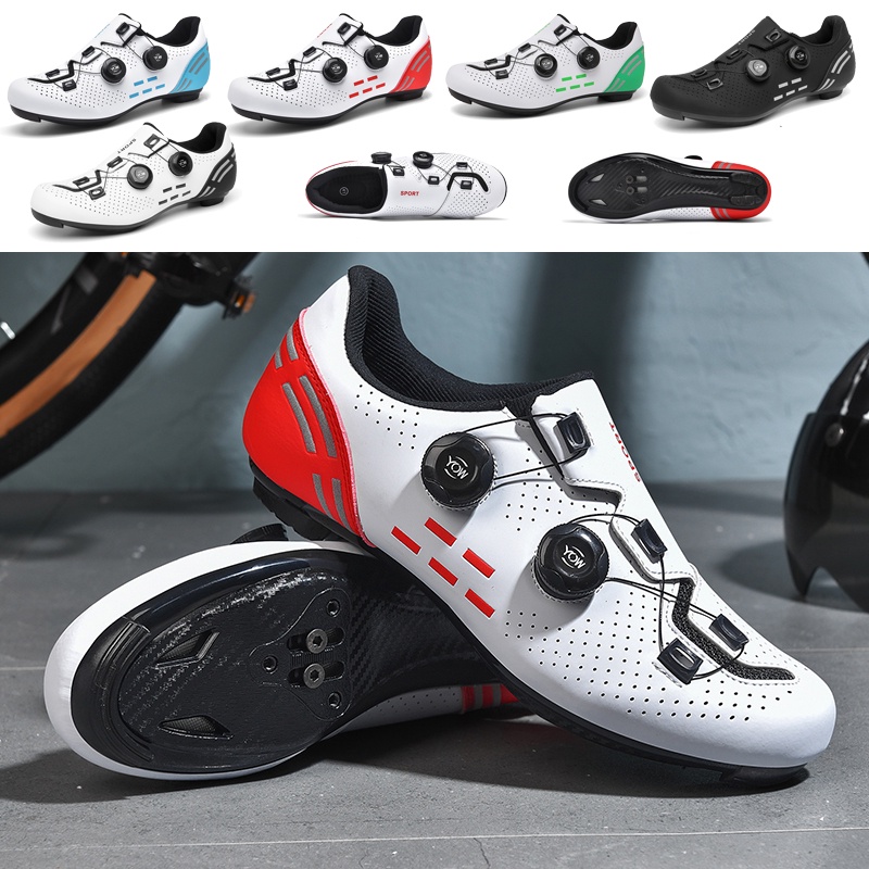 2023 Cycling Shoes Large Size 36-48 Men Cleats Shoes SPD Road Self ...