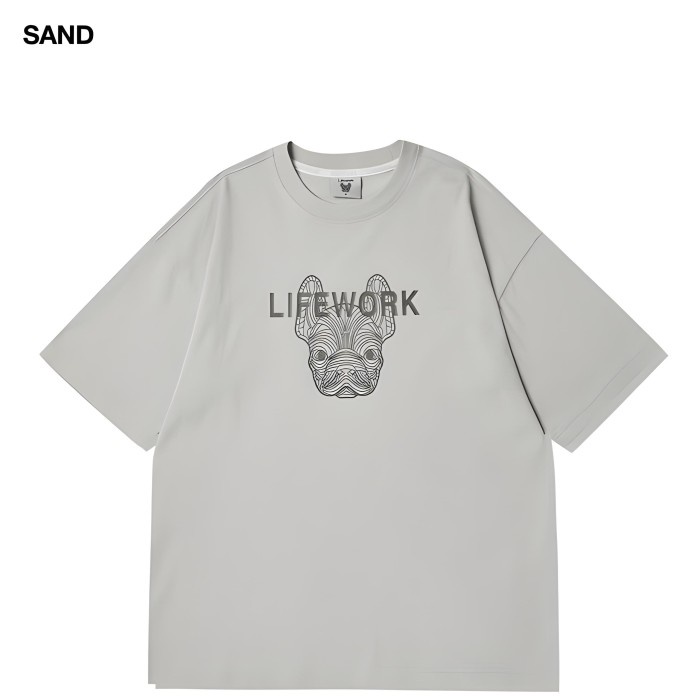 Life Work Korea Eightton Signature Sand Tee Lifework Original | Shopee ...