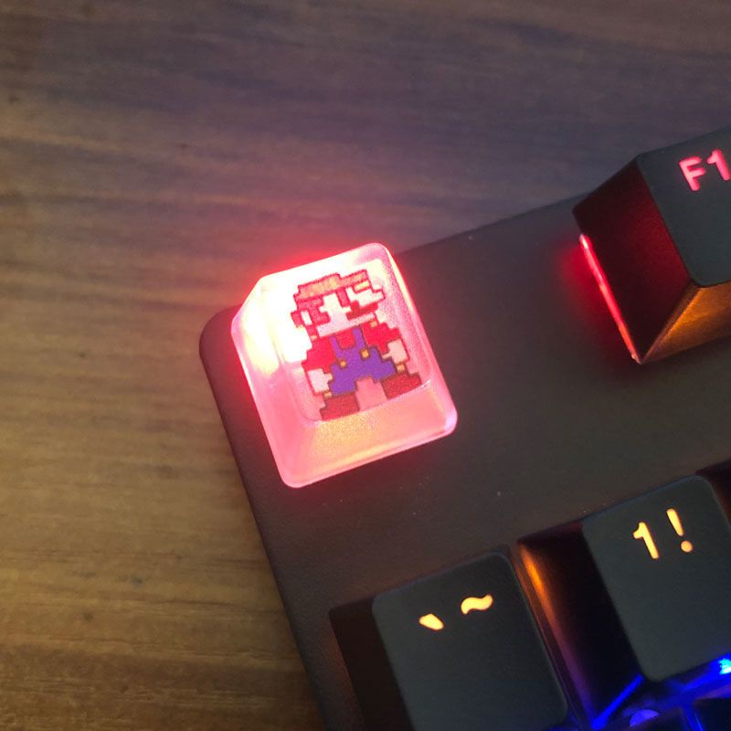 Unique Mechanical Keyboard Cap Single Keycap OEM Height esc Transparent ...