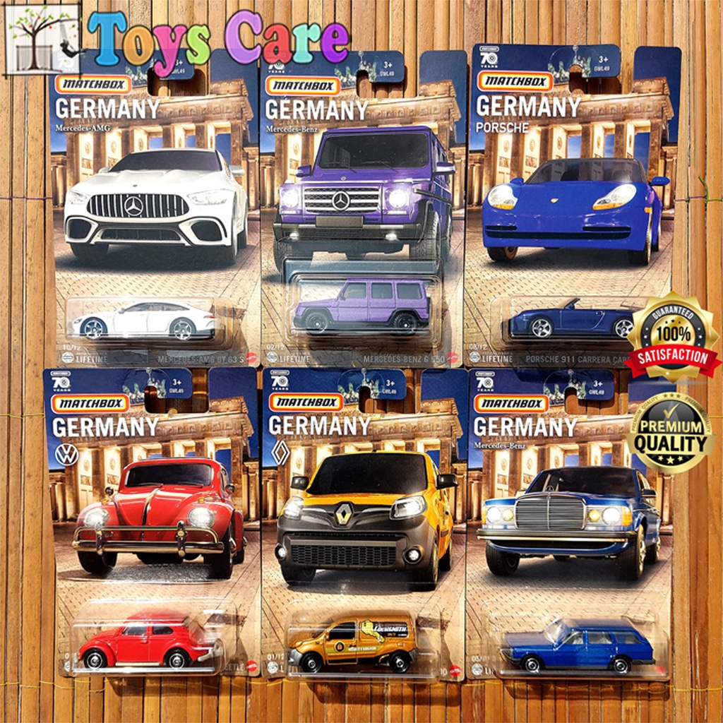 Matchbox GERMANY SERIES F 2023 - MERCEDES BENZ W 123 G 550 AMG GT 63s ...