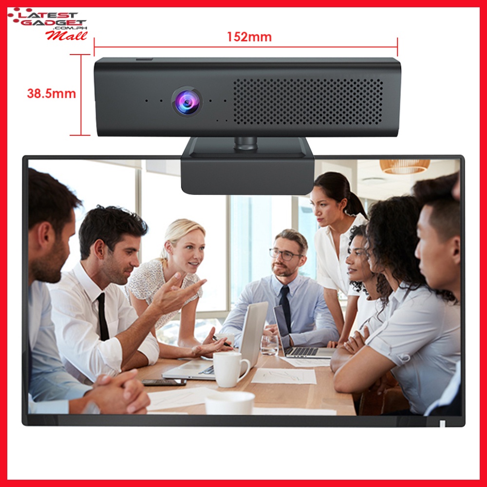 LatestGadget PH Conference Room Webcam With Omni Mic Hi-fi Speaker ...