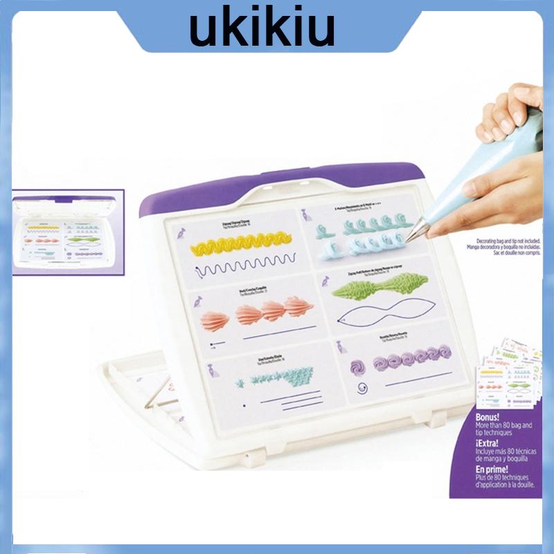 UKI Cake Icing Piping DIY Drawing Board Template Paper Practice ...