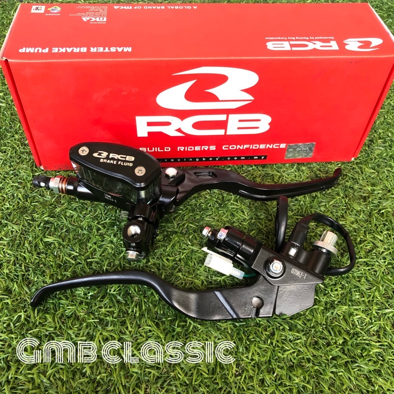 RCB brake master and RCB clutch handle right and left RCB Oval ...