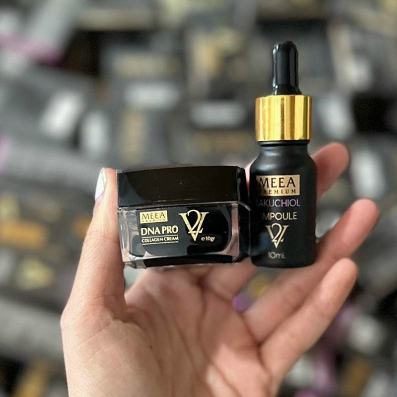 Meea Salmon V2 DNA Face Cream and Bakuchiol Ampoule Essence 10ml ...