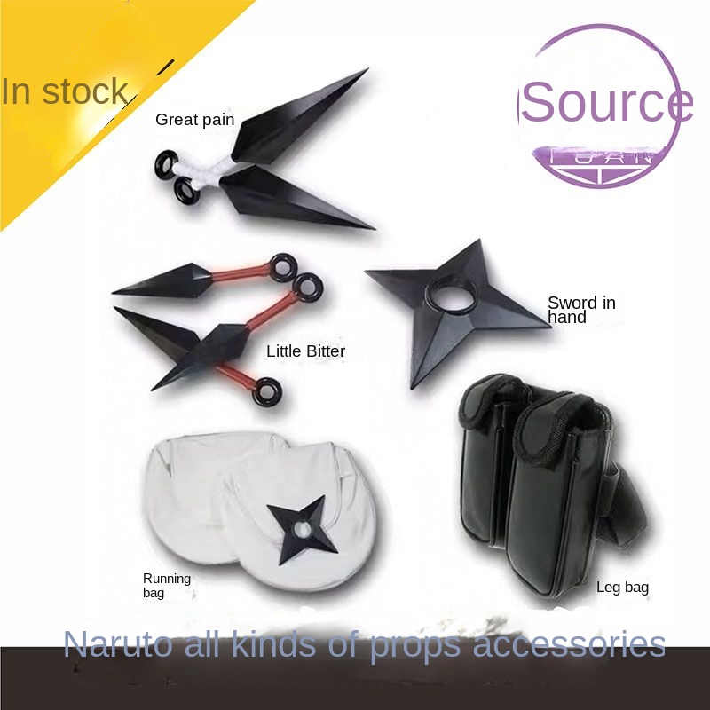 Naruto Shuriken cosplay Props Kunaruto Konoha Naruto Sasuke | Shopee ...
