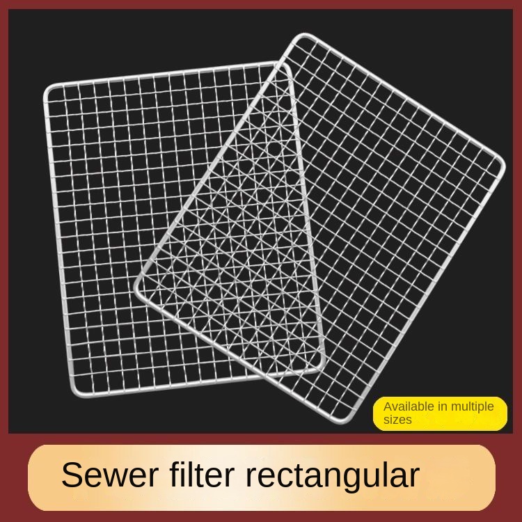 Sewer Mouse-Proof Floor Drain Outdoor Drain Filter Stainless Steel Side ...