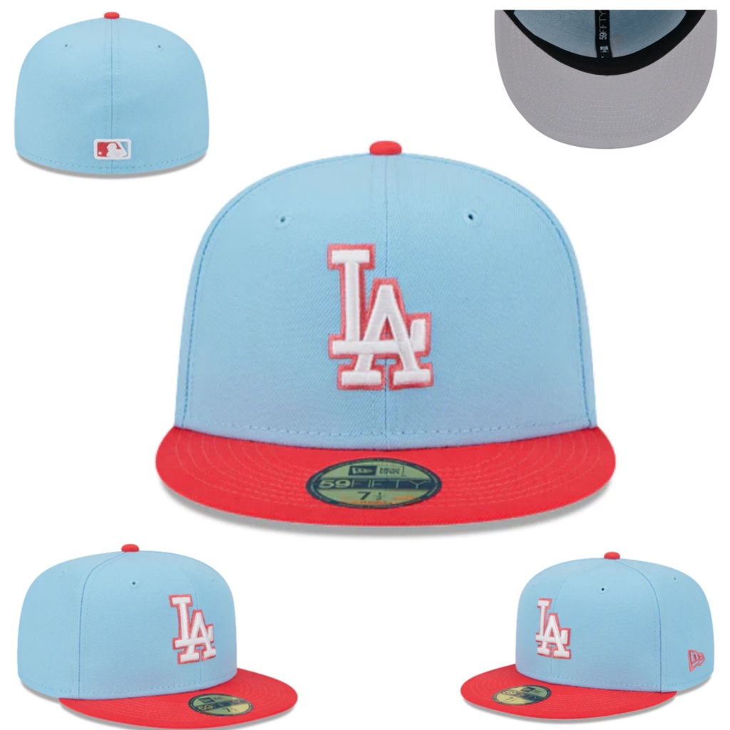 Dodgers __ Equipment Fitted Men Women Hat Fashion Fully Enclosed Sports ...