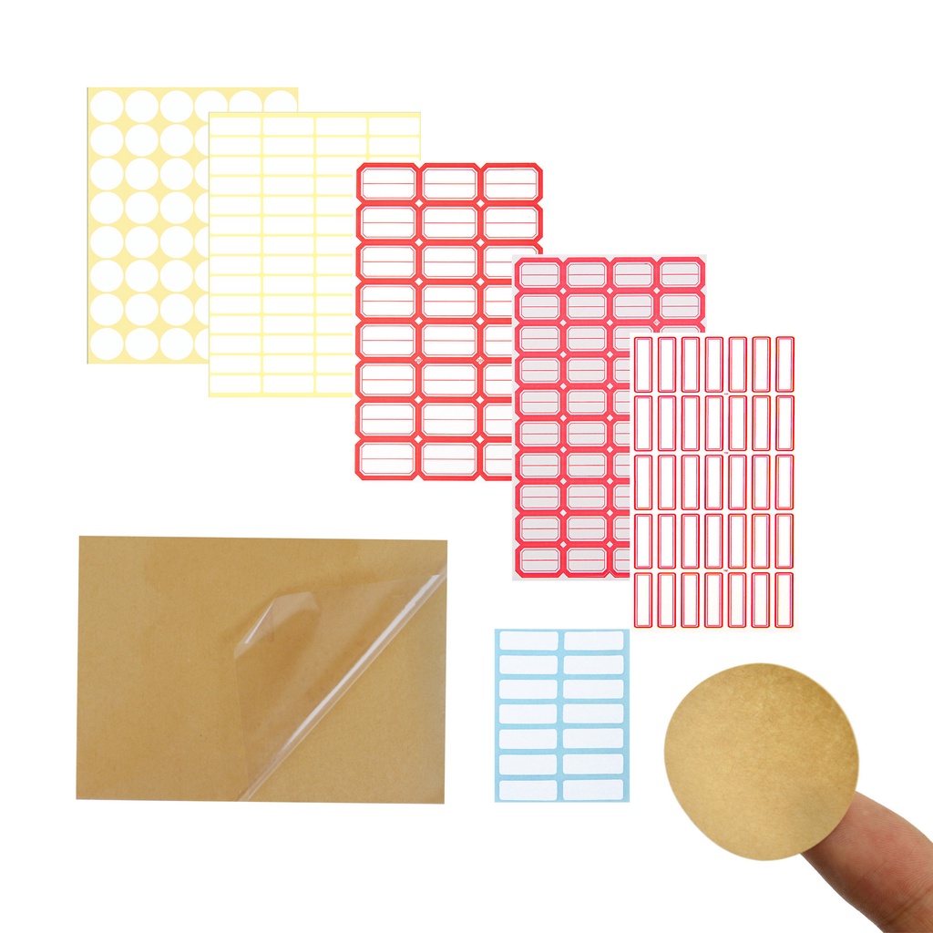 Stick Label Self-Adhesive Labels Writable Label Stickers Small Price ...