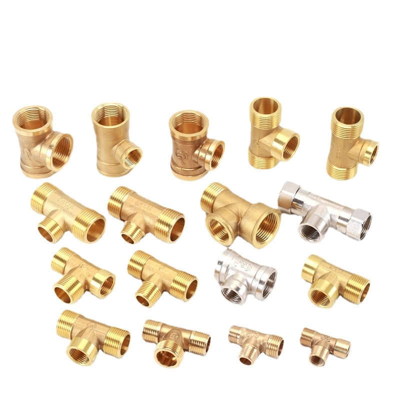 [WDY] Reducer Water Pipe Fittings All Copper Reducer Tee Joint 20 ...