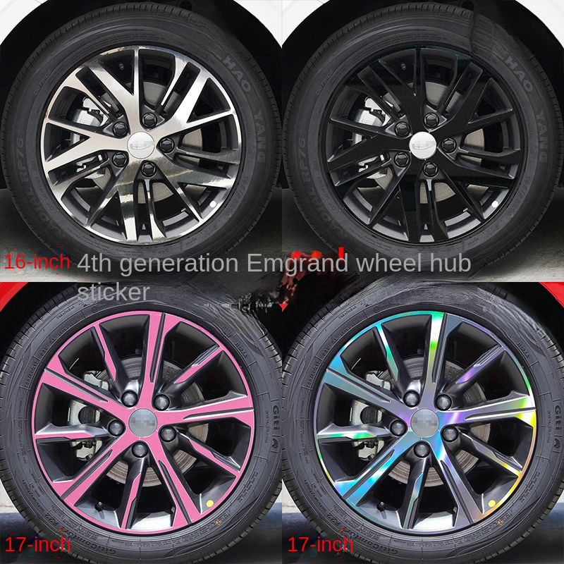 Ready Stock Suitable for 22/23 Geely Emgrand Car Hub Sticker Car ...
