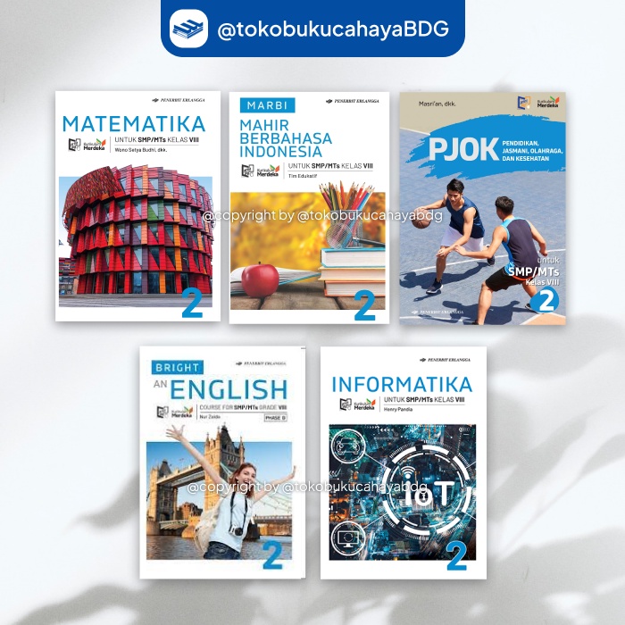 Book Of Erlangga Class 8th Junior High School K Merdeka Erlangga ...